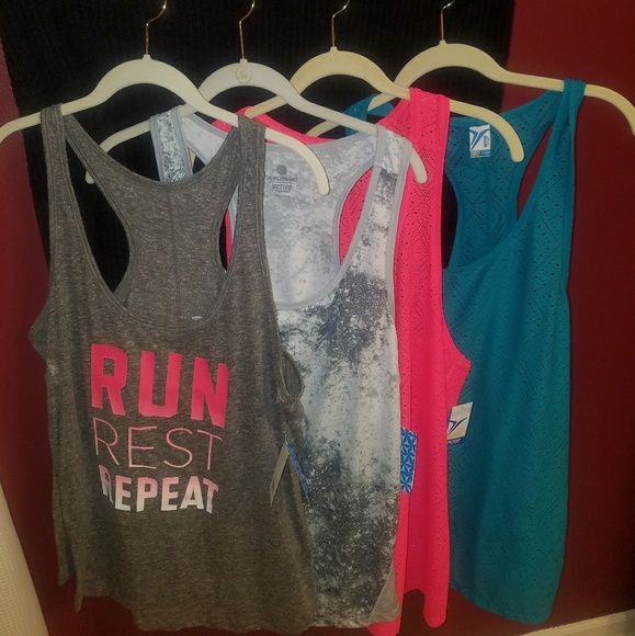 Old Navy | Tops | Lot Of 4 Active Racerback Shirts | Poshmark
